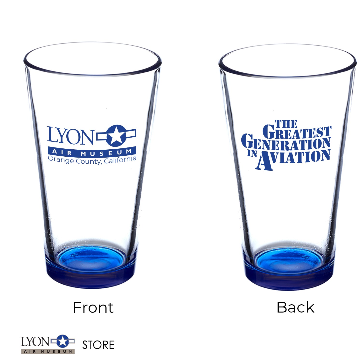 Pint Glass – Lyon Air Museum